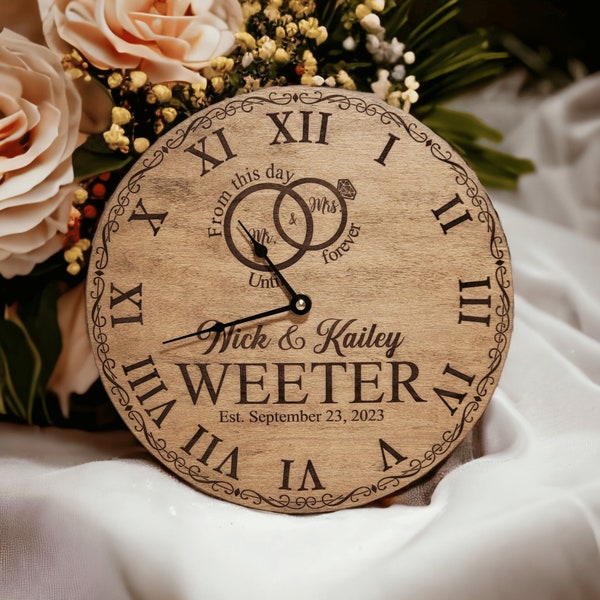 Wedding Clocks - Etsy
