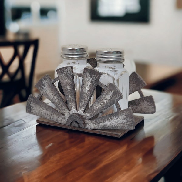 Salt Pepper Caddy - Etsy