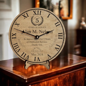 Years of Service Award - Personalized Employee Service Award Gift ...