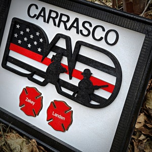 Fireman Dad Gift - Firemen Birthday Gift for Him - First Responder Gift ...