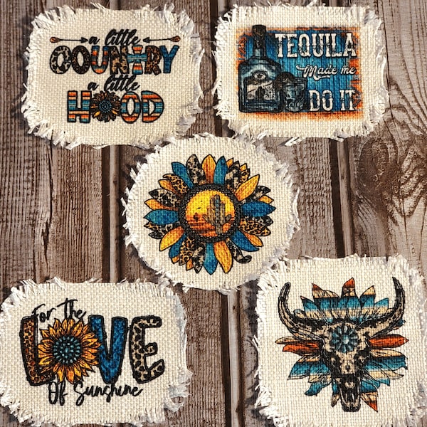 Frayed Patch - Etsy