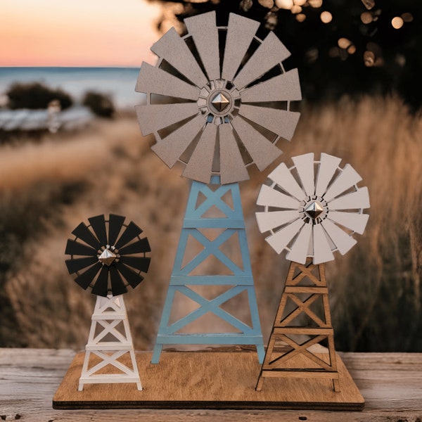 Windmill Decor - Etsy