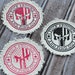 Sublimated Hat Patches Raggy Patch for Hats Frayed Polyester Patch ...
