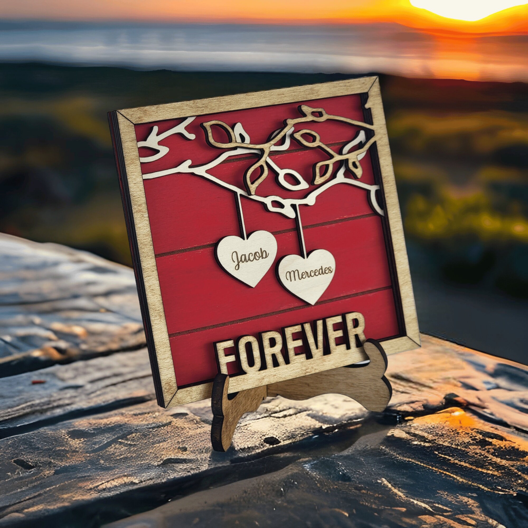 Personalized Couples Sign - Engagement Gift for Couple - Wedding Gift ...