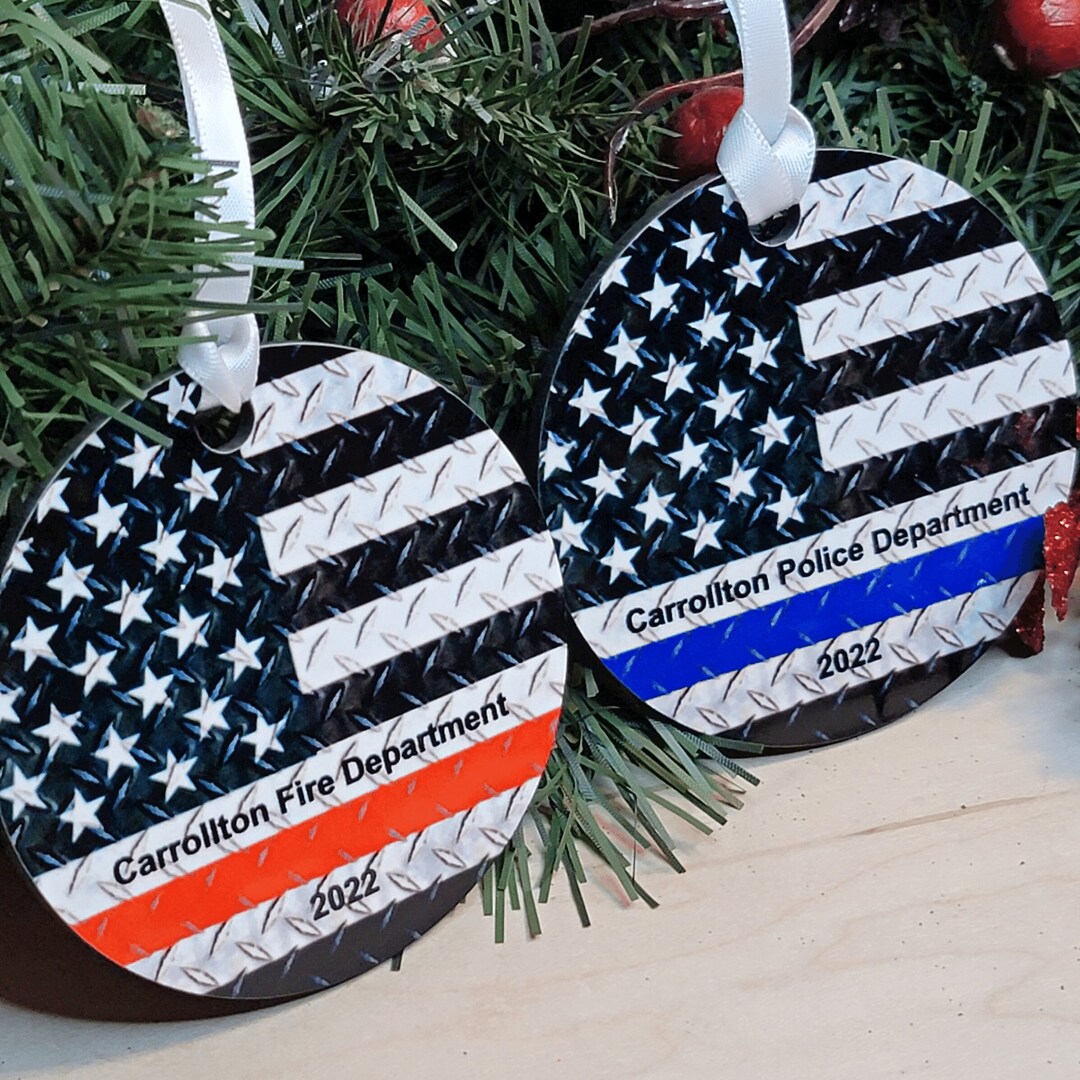 First Responder Ornament - Christmas Ornament for Fireman - Gift for ...