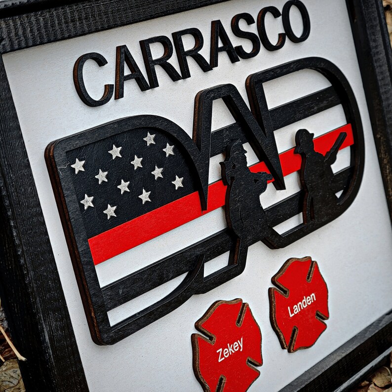 Fireman Dad Gift - Firemen Birthday Gift for Him - First Responder Gift ...