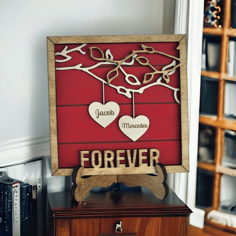 Personalized Couples Sign - Engagement Gift for Couple - Wedding Gift ...