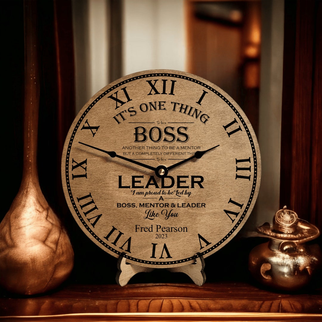 Gift for Manager, Personalized Gift for Boss Day, Boss Mentor Leader ...