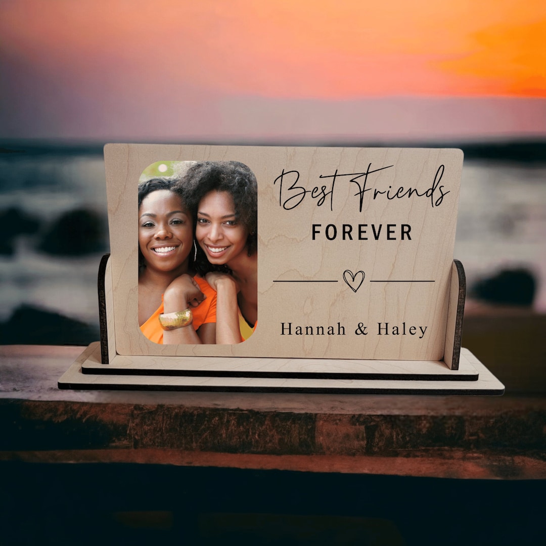 Best Friends Forever Sign - Personalized Gift for Friend - Birthday ...
