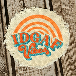 Sublimated Hat Patches - Raggy Patch for Hats - Frayed Polyester Patch ...