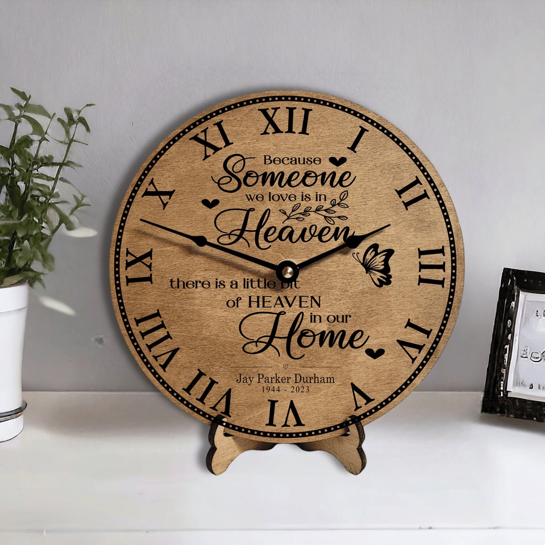 Because Someone We Love is in Heaven Memorial Gift Christian Memorial ...