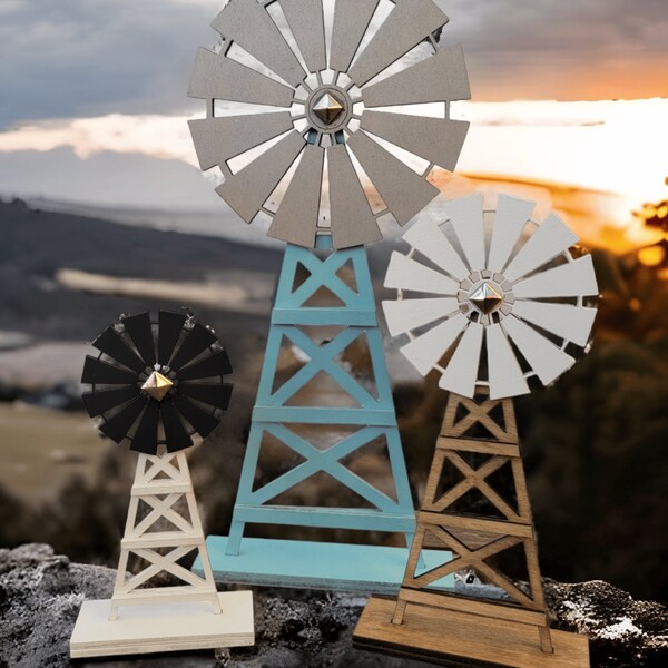 Windmill Decor - Etsy