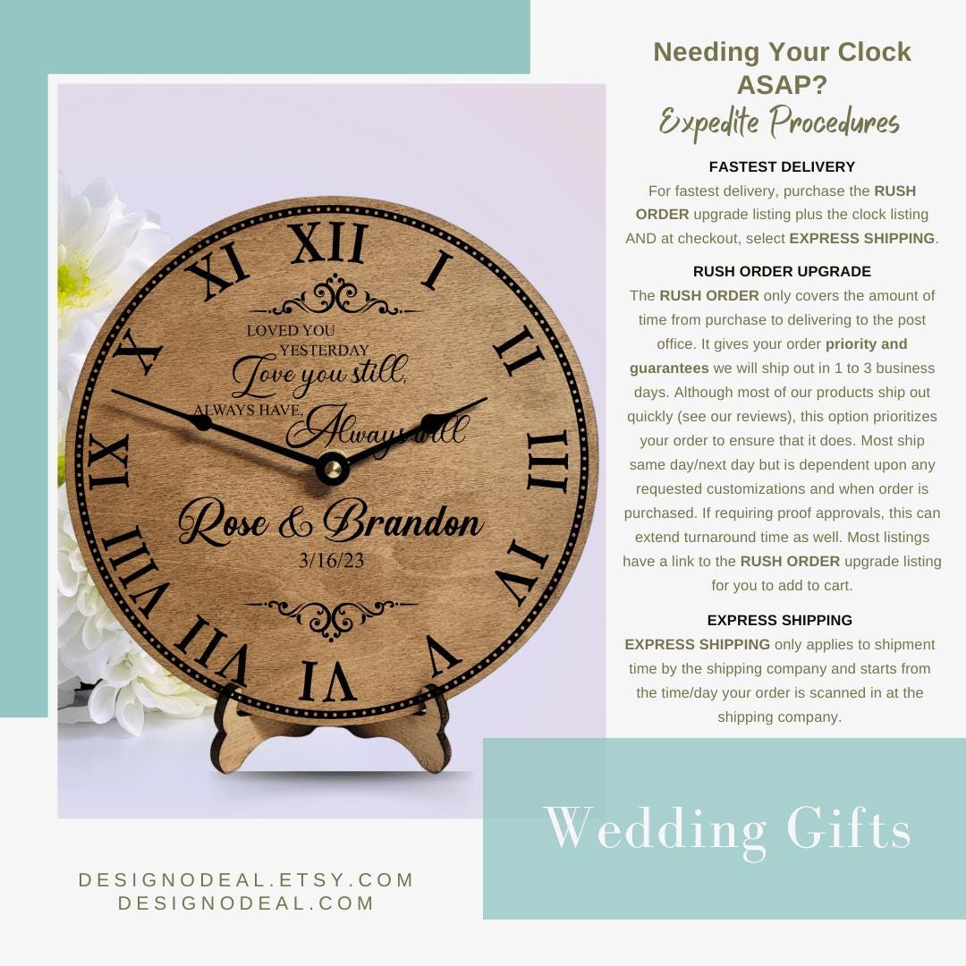 60th Anniversary Gifts WinTaim Elegant Alarm Clock - Perfect 60th ...