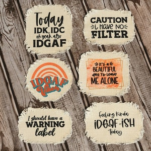 Sublimated Hat Patches - Raggy Patch for Hats - Frayed Polyester Patch ...