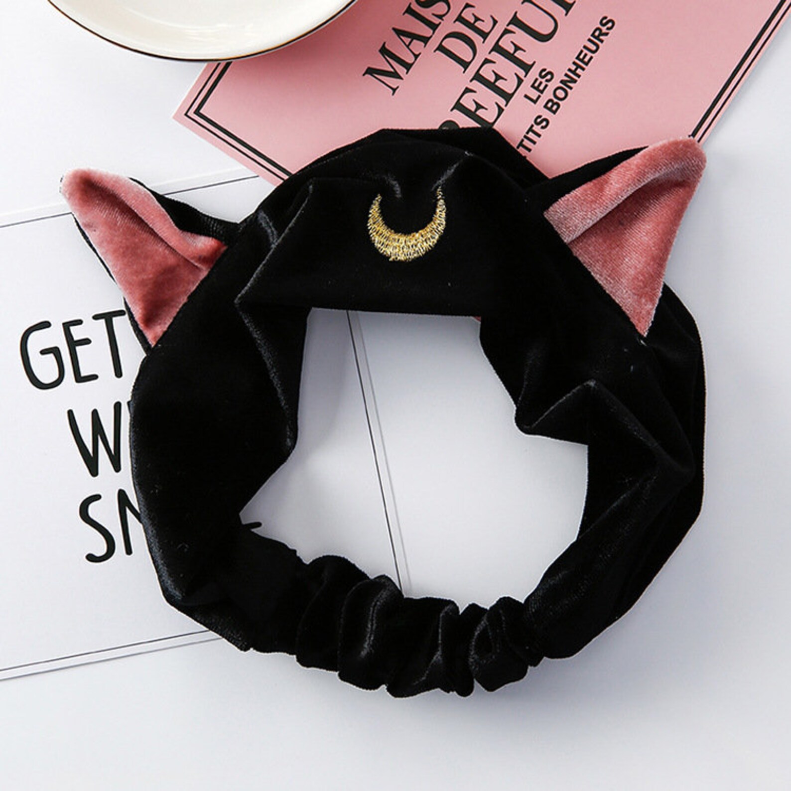 Sailor Moon Headband Cute Skincare Mask Headband Anime Sailor | Etsy UK