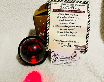 Santa Camera Gift Set for the Kid Santa Cam Christmas Gift Custom Santa ...