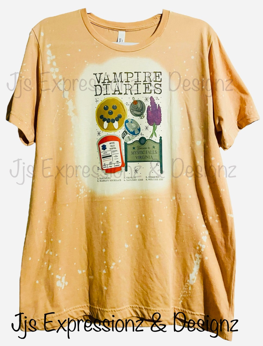 Vampire, Diaries, Sublimated T-shirts - Etsy