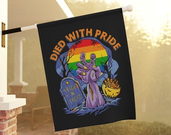 Halloween Yard Flag - Etsy