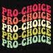 Pro Choice PNG Print File for Sublimation Feminist Protect Roe V Wade ...