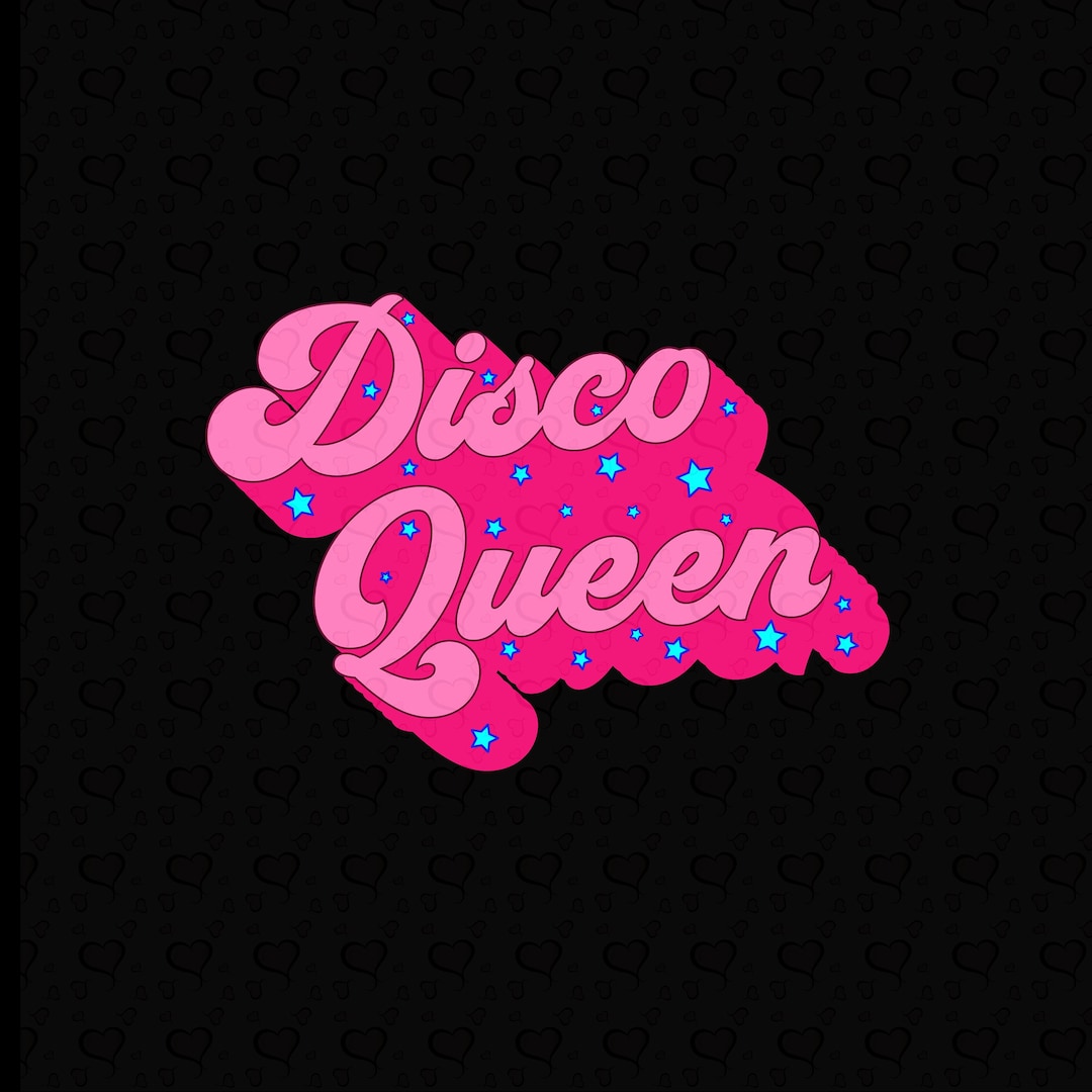 Disco Queen Retro Sublimations, Vintage Sublimations, PNG Clipart ...