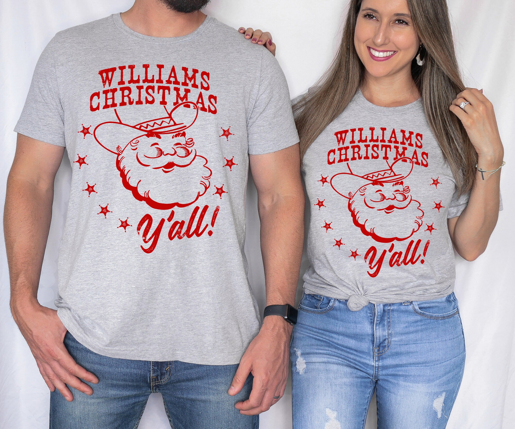 Family Christmas Shirts Western Matching Christmas Shirts - Etsy
