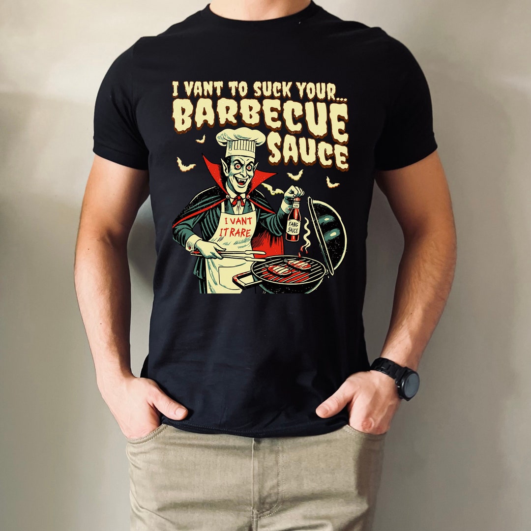 BBQ Grilling Shirt Halloween Grill Shirt Barbeque Shirt Grill Shirt for ...