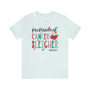 Oncology Nurse Christmas Shirt Cancer Nurse Shirt Chemo Nurse Gift ...