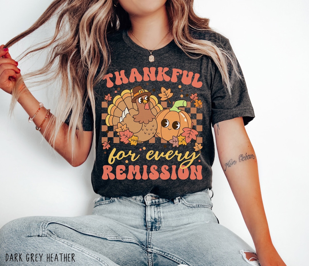 Oncology Nurse Thanksgiving Shirt Cancer Nurse Shirt Chemo Nurse Gift ...