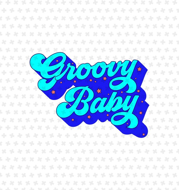 Groovy Baby PNG Print File for Sublimation or Print Retro - Etsy