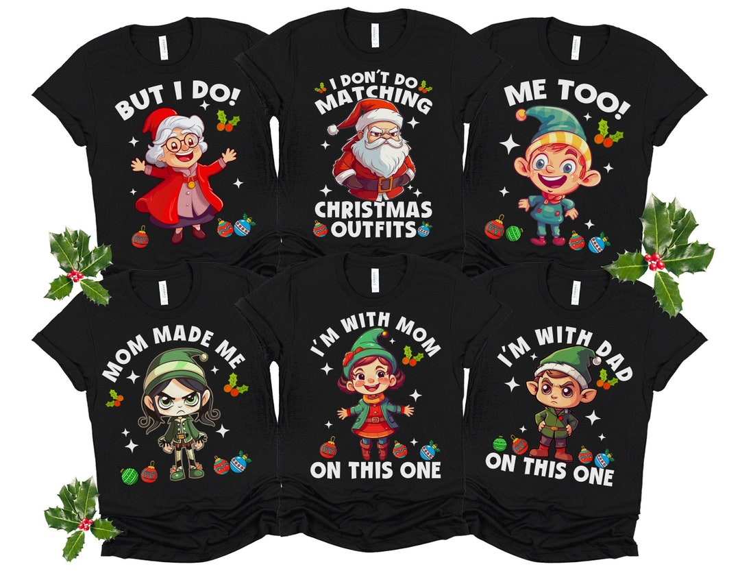 Family Christmas Pajamas Matching Family Christmas Pajamas Funny ...