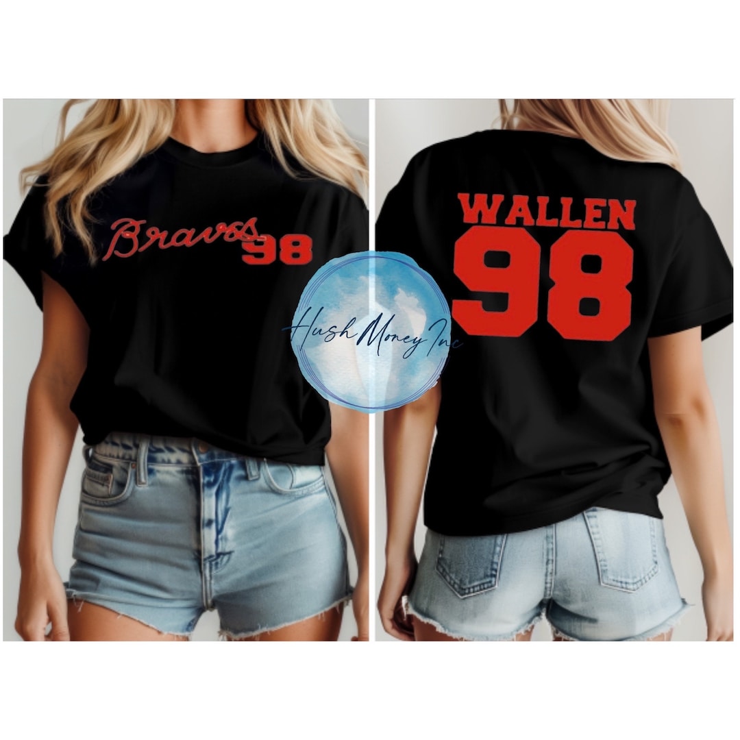 98 Braves Wallen 98, 98 Braves T-shirt, Braves Shirt, Wallen 98 Shirt ...
