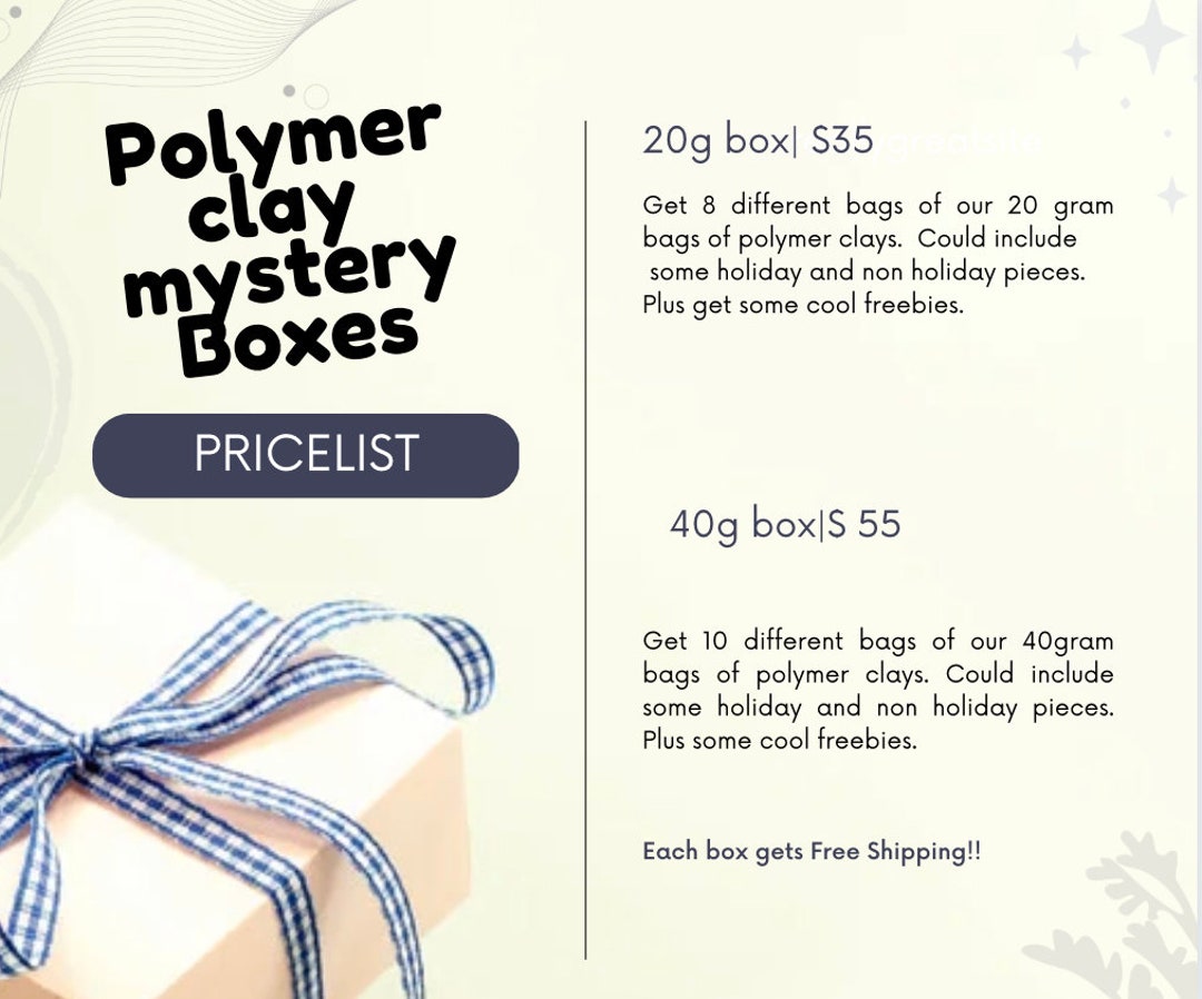 Polymer Clay Boxes - Etsy