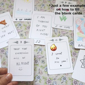 Printable Blank Tarot and Oracle Cards Card Template for - Etsy Australia