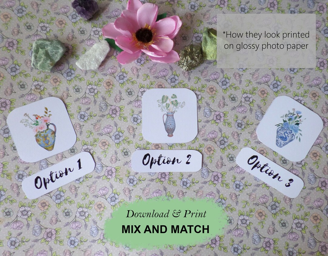 Printable Props for Pick a Card Tarot Readings on Youtube - Etsy