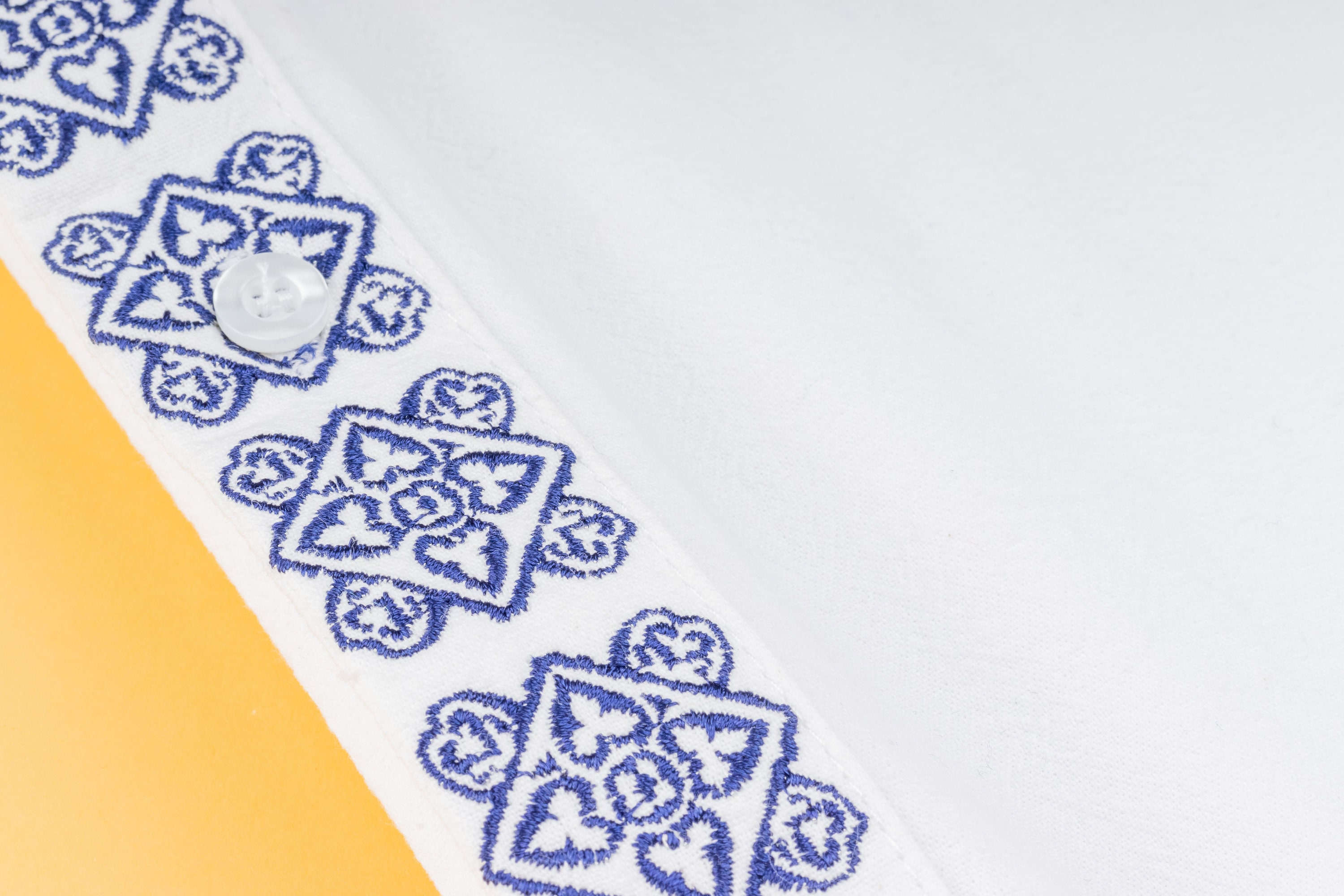 Talavera Embroidered Guayabera Shirt - Etsy