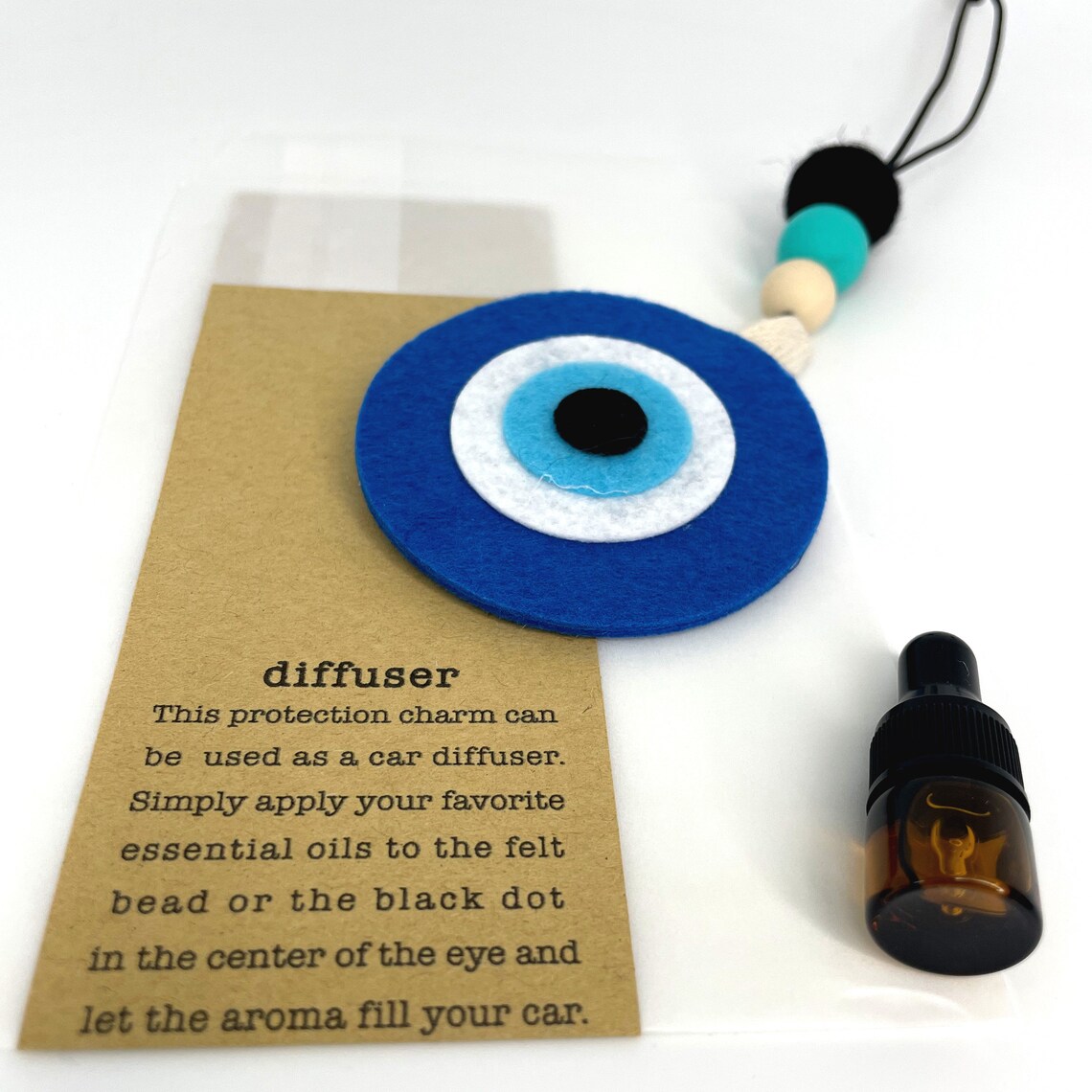 Car Protection Charm Greek Eye Evil Eye - Etsy