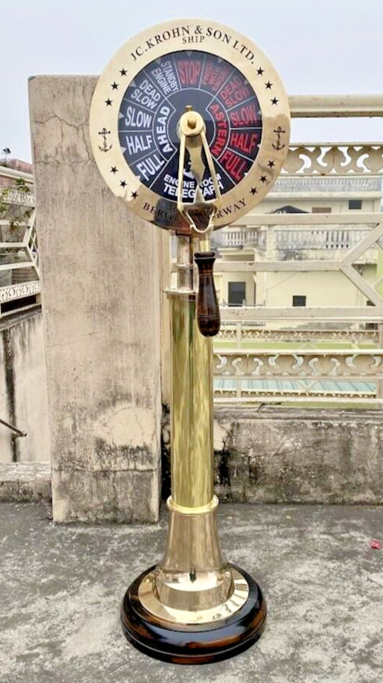 43 Ship Engine Telegraph, Ship Order Engine Working Telegraph ...