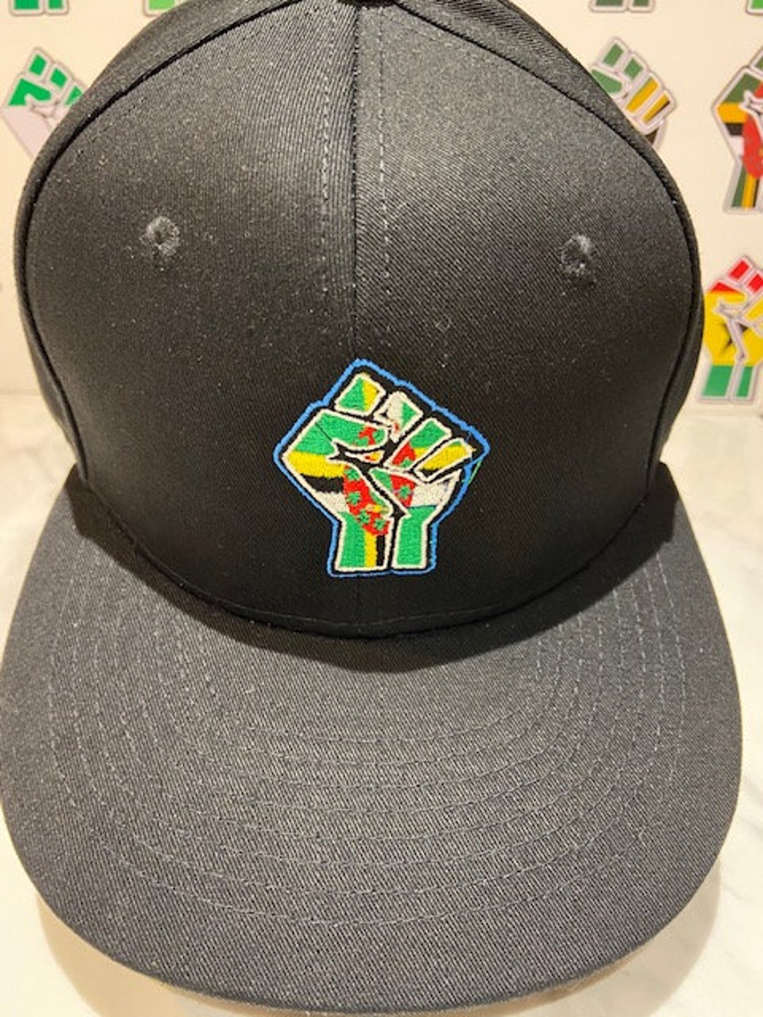 Dominica Flag Baseball Cap - Caribbean Pride Hat - Etsy