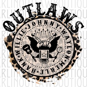 2 Transparent Png's, Outlaws, Leopard Print, Sublimation, DIGITAL ...