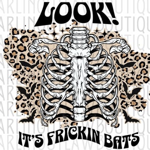 2 Transparent PNG'S, Look It's Fricking Bats, Halloween, Sublimation ...