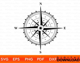 Airplane and Compass SVG Airplane Lover Svg Airplane Svg - Etsy