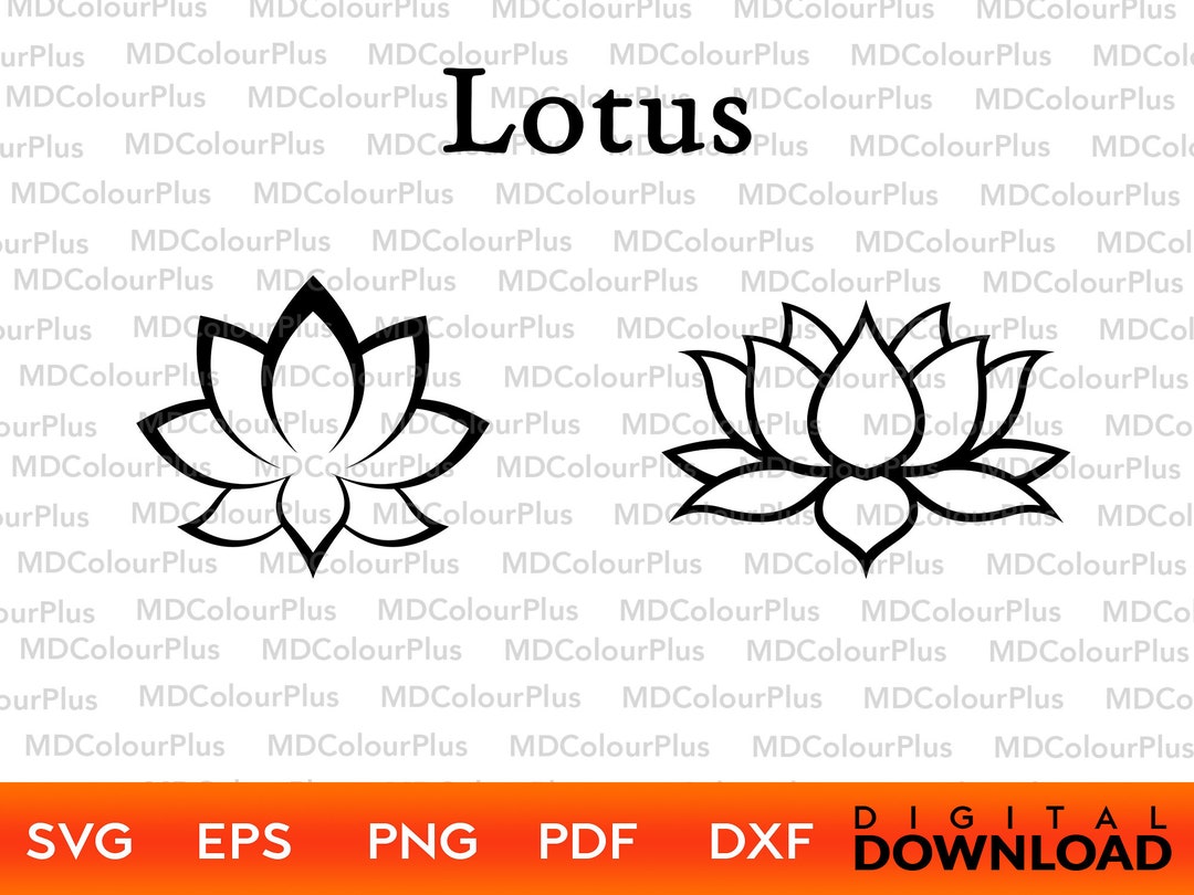 Lotus Svg, Lotus Flower Svg, Lotus Flower Png, Lotus Flower Silhouette ...