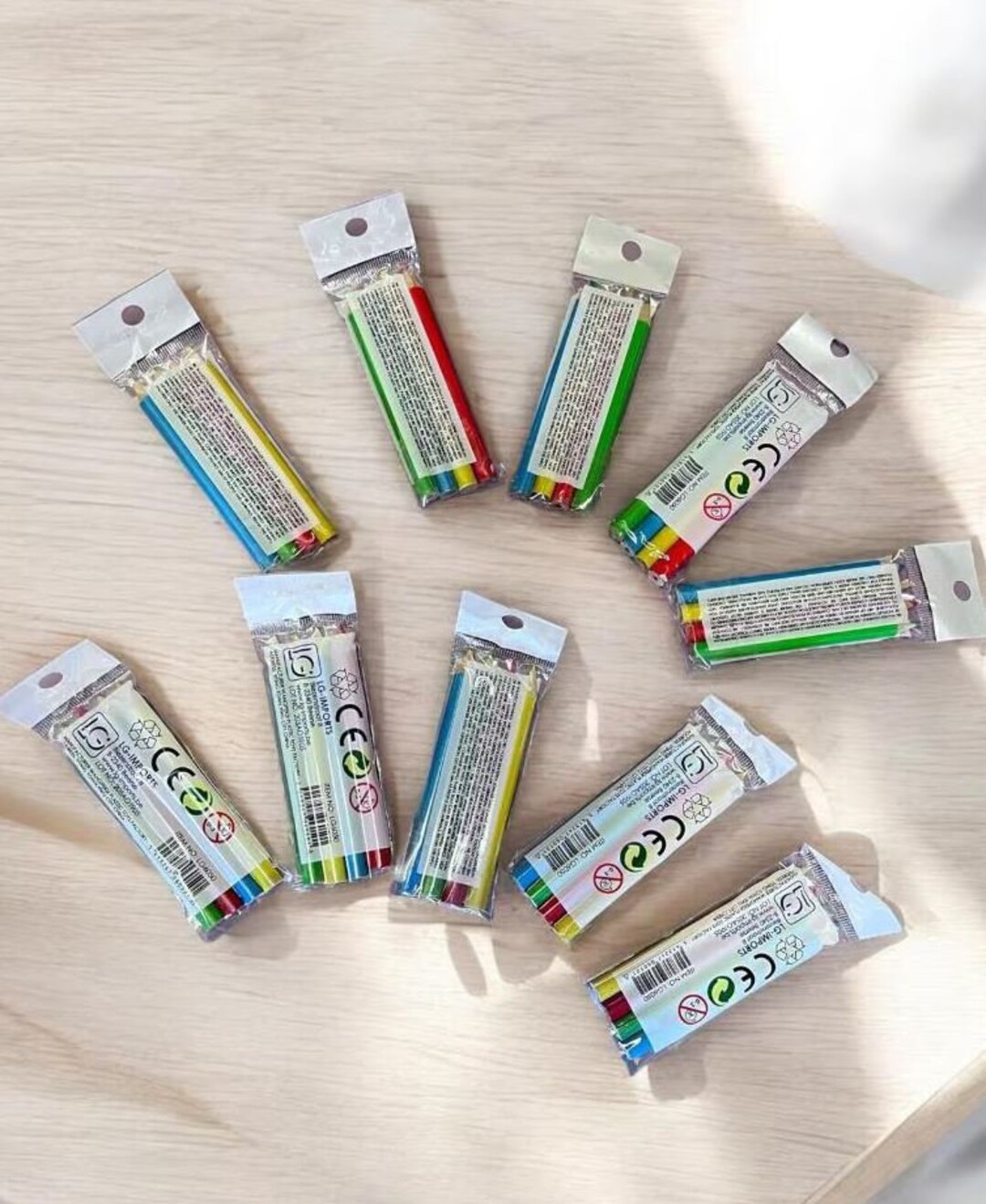 10 Sets of Mini Colored Pencils Giveaways Total 40 Pencils - Etsy