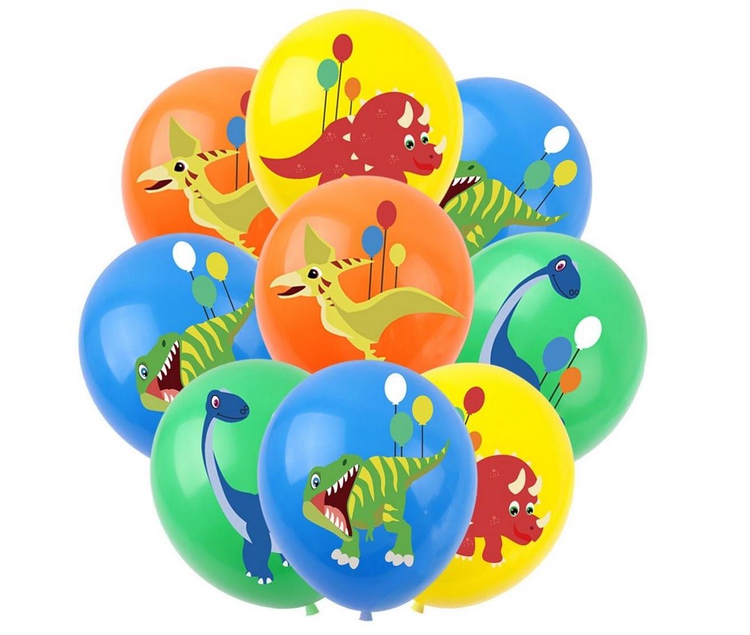 20 Balloons Dinosaurs - Etsy