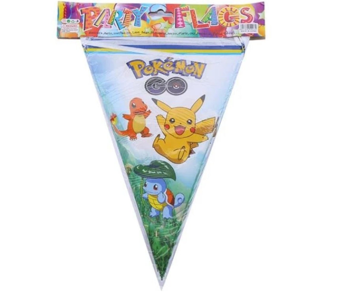 Pokemon Flag Line With 10 Flags - Etsy