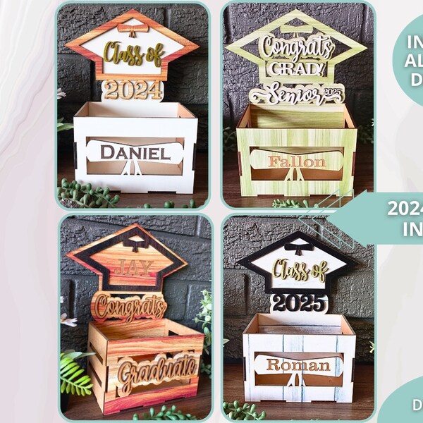 Graduation Card Box - Etsy