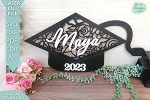 Graduation Photo Frame M&F With Bases SVG Dxf Ai Cdr Laser Cutting ...