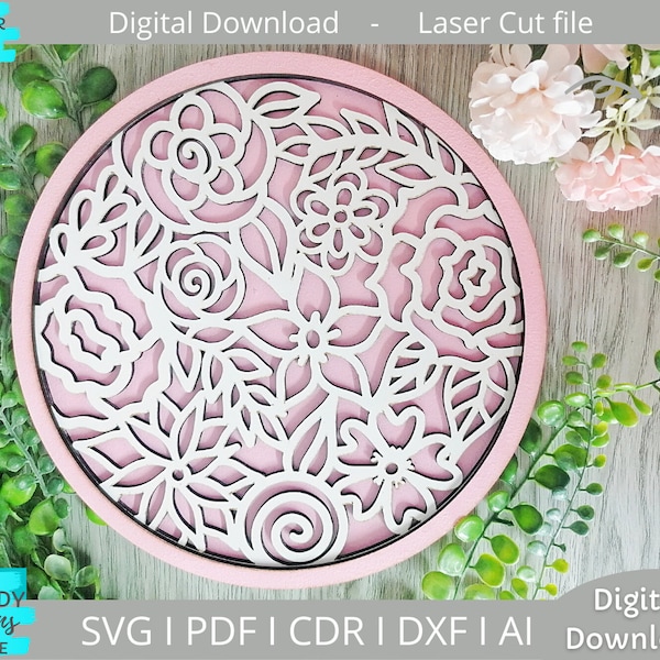 Round Svg Files - Etsy