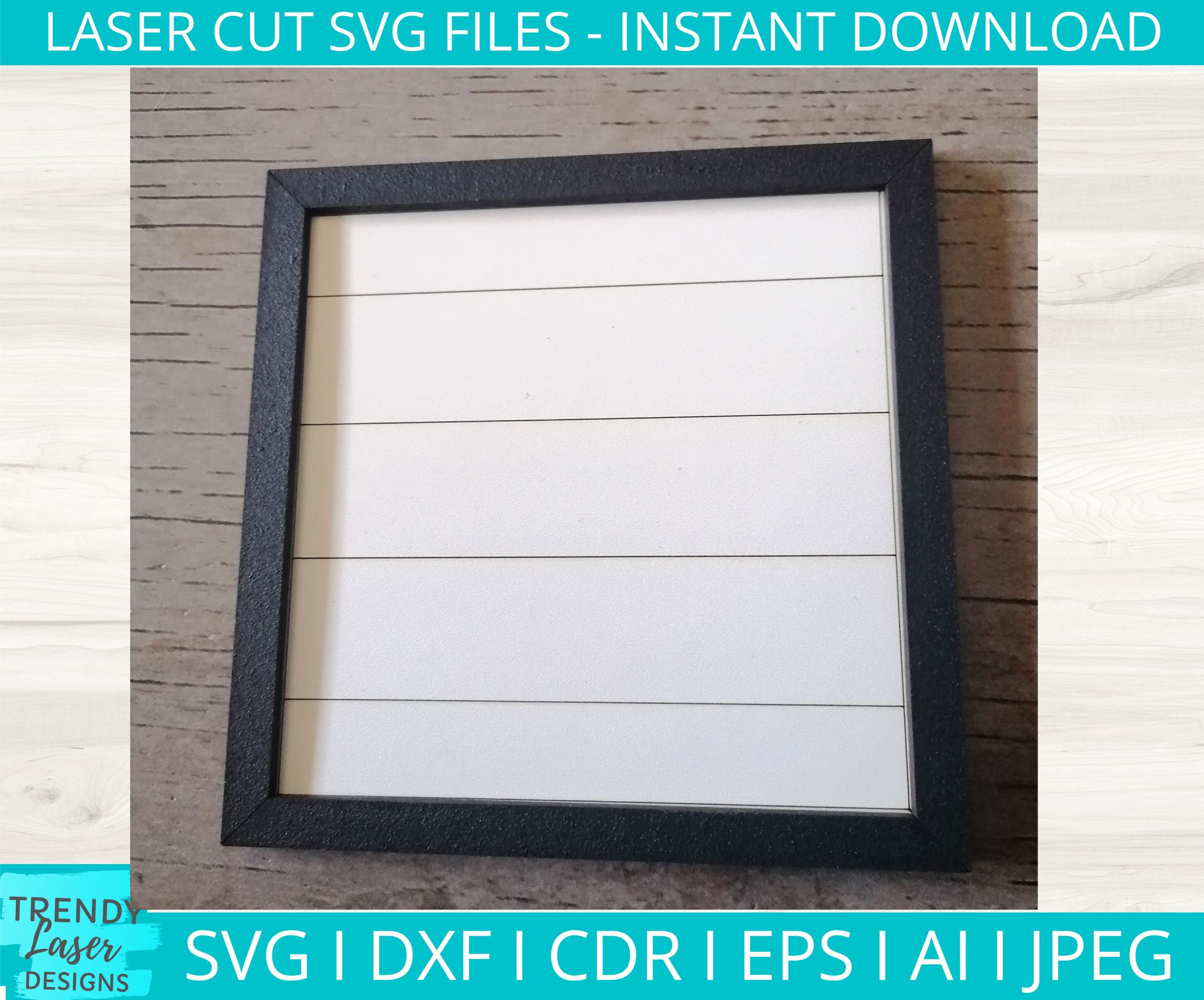 Shiplap Bundle Svg Faux Shiplap Svg Glowforge Svg Laser Cut | Etsy