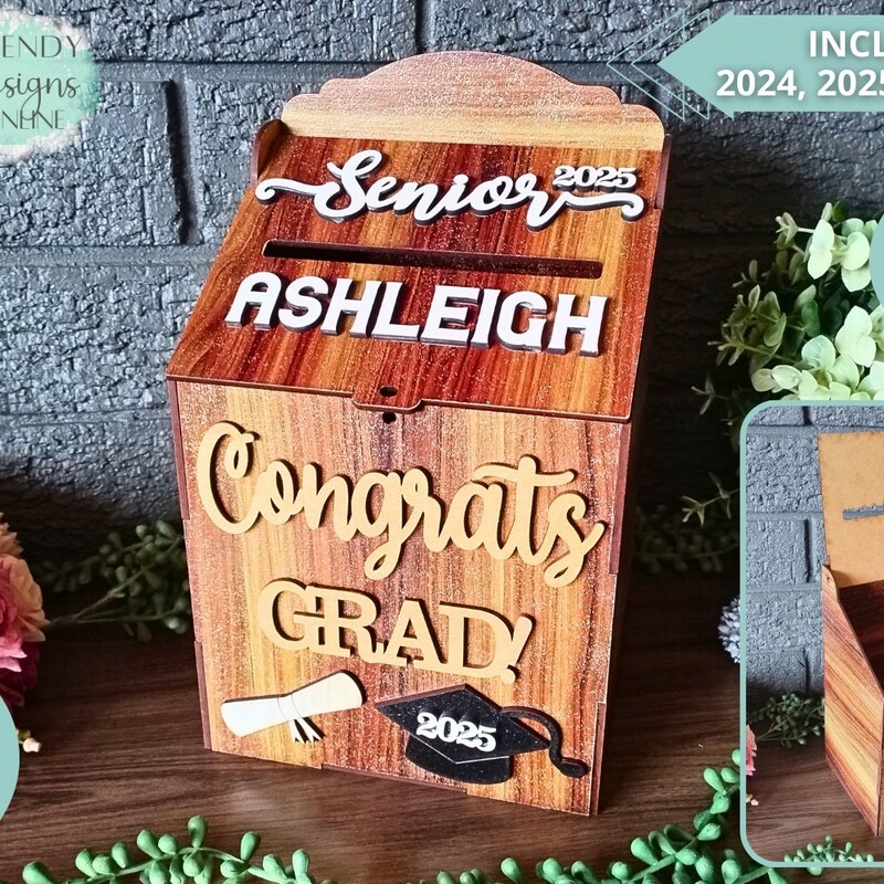 Graduation Card Box - Etsy